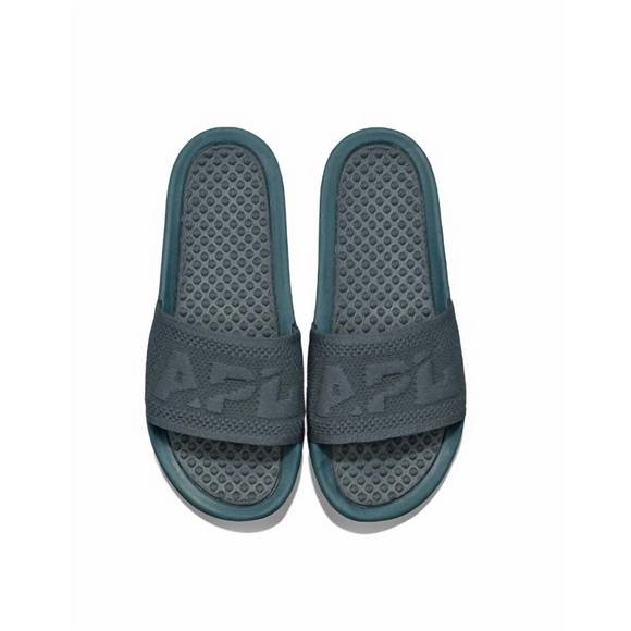 APL | Shoes | New Apl Mens Big Logo Techloom Slide In Midnight Jungle ...
